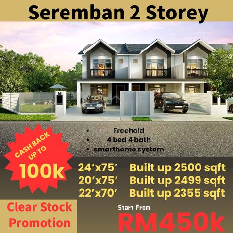 2-storey Terraced House for Sale, 4 Bedroom, 2245 sq.ft, Putrajaya ...