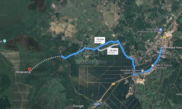 Agricultural Land for Rent, 7 Acre(s), Bongawan, Sabah 104501244 | Mudah.my