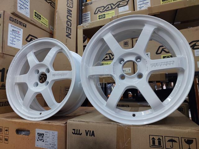 Rim baru🇹🇭 16 AOW TE37 WHITE EDITION CITY VIOS - Car Accessories ...