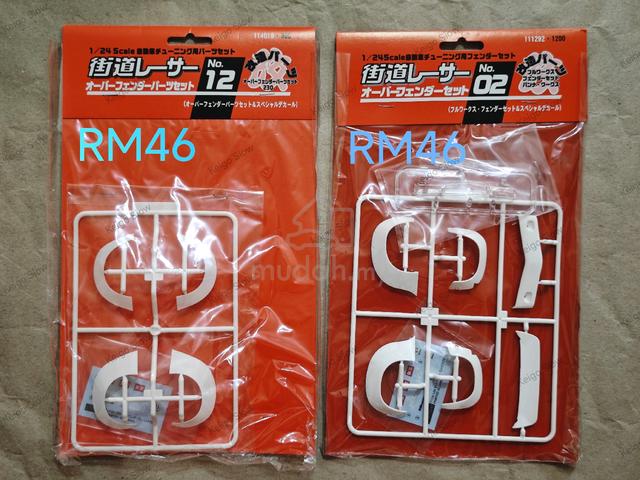 Fujimi 1:24 Fender Set Fullworks Fender Set & Spec - Hobby ...