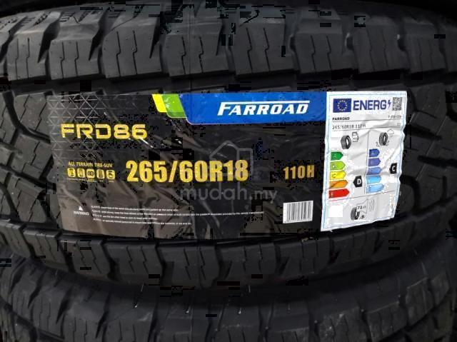 265/60/18 Farroad FRD86 AT Tyre Tayar - Car Accessories & Parts for sale in Klang, Selangor