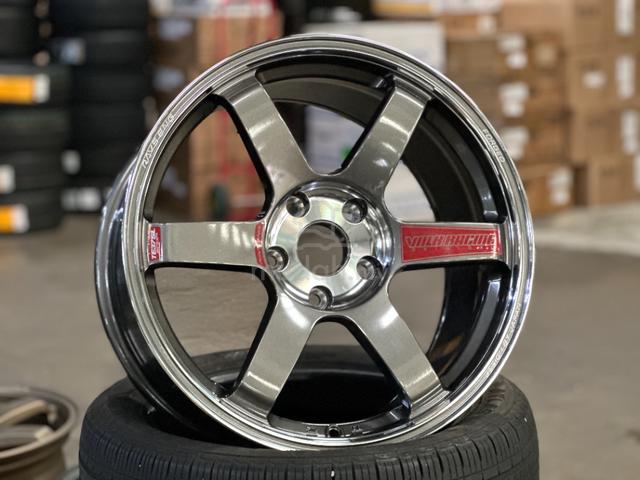 NEW 18 AOW TE37 SL Rim FK2R FK8R FL5R Civic Type R - Car Accessories ...