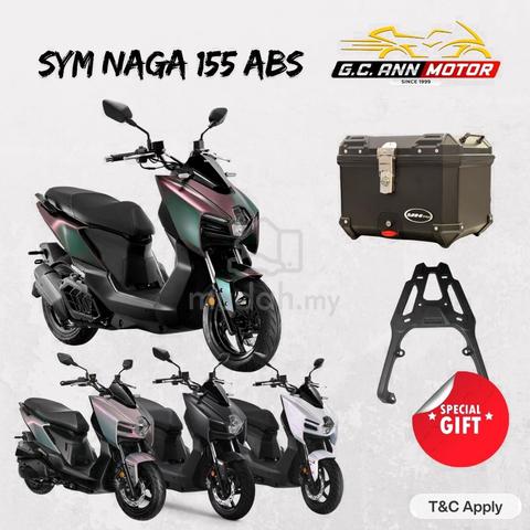 5 Tahun Warranty! SYM NAGA 155 Free Box Rack Nmax - Motorcycles for ...