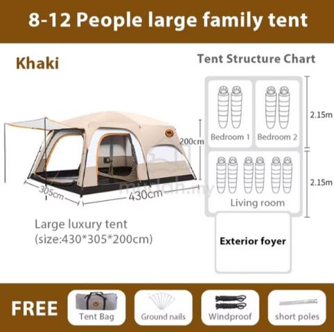 Camel camping tent - Sports & Outdoors for sale in Kangar, Perlis