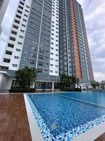 Service Residence for Sale, 1 Bedroom, 452 sq.ft, Alanis @ Warisan ...