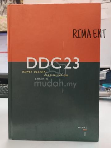 DDC23 Dewey Decimal Classification - Textbooks for sale in Jalan Sultan ...