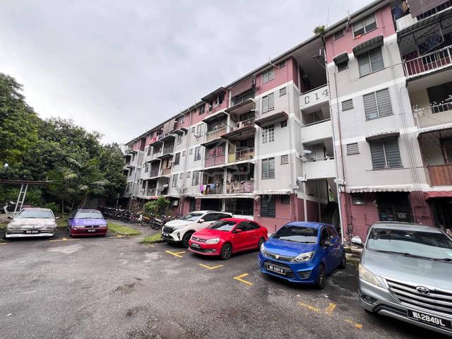 Flat for Sale, 2 Bedroom, 530 sq.ft, Seksyen 10 Wangsa Maju, Wangsa ...