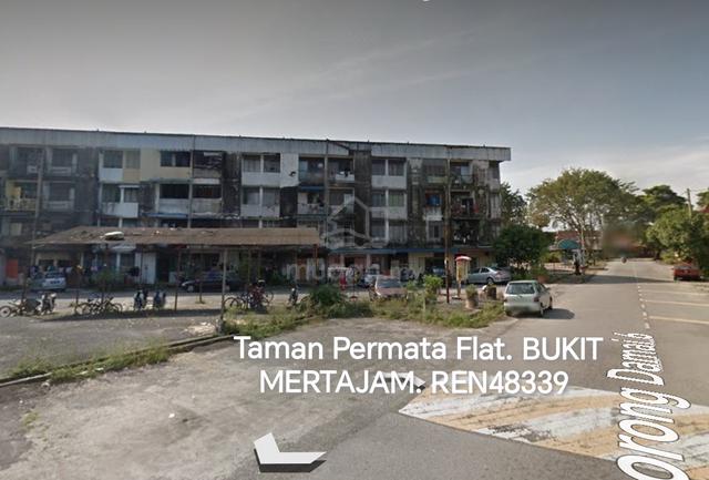 Flat for Sale, 2 Bedroom, 538 sq.ft, Taman Permata Flat (Bukit Mertajam ...