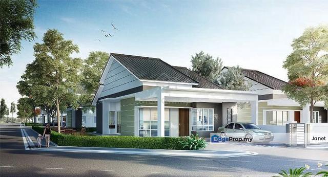 New 1-storey Terraced House for Sale, 4 Bedroom, 1540 sq.ft, Bertam Ulu ...