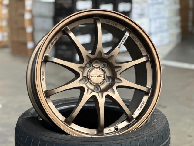 NEW 18 NK CE28N Rim GT86 GR86 BRZ Corolla Sport - Car Accessories ...