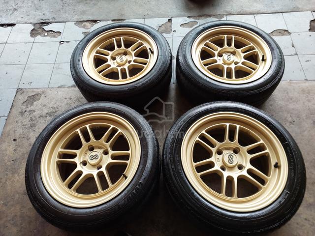 4 rim 15 ENKEI RPF1 Siap tayar MYVI VIOS CITY ALZA - Car Accessories ...