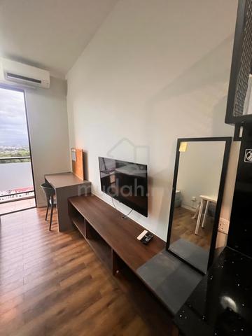 Service Residence for Rent, 1 Bedroom, 265 sq.ft, Elemen Utara KK, Kota ...