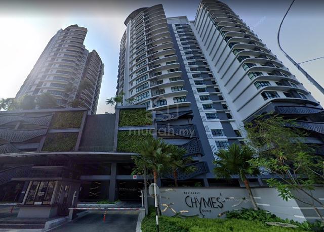 Condominium for Rent, 2 Bedroom, 943 sq.ft, Chymes @ Gurney, Keramat ...