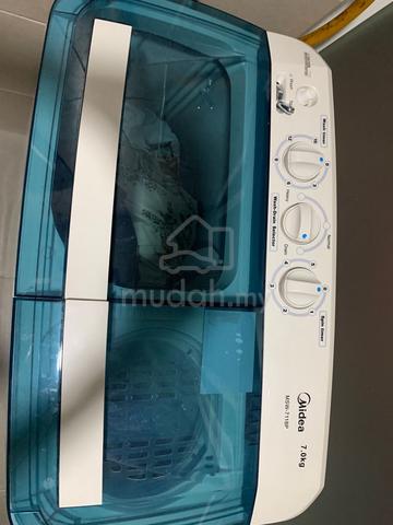 Midea Semi Auto Washing Machine (Twin Tub, 7KG) - Home Appliances ...