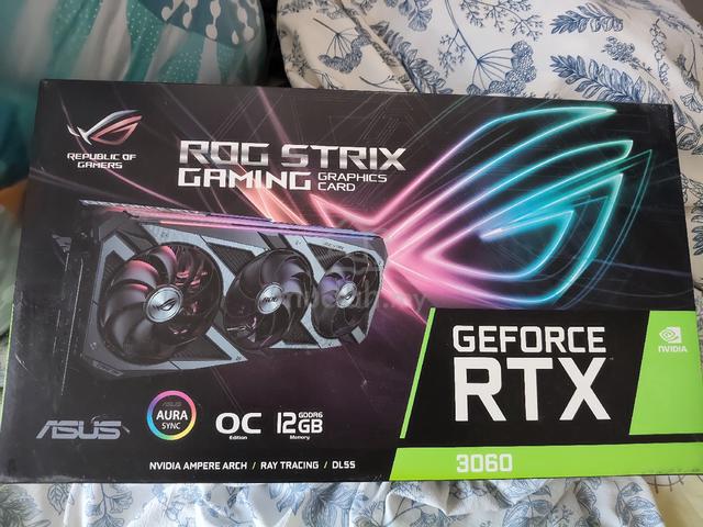AMD desktop Asus ROG Strix RTX3060 12gb - Computers & Accessories for ...