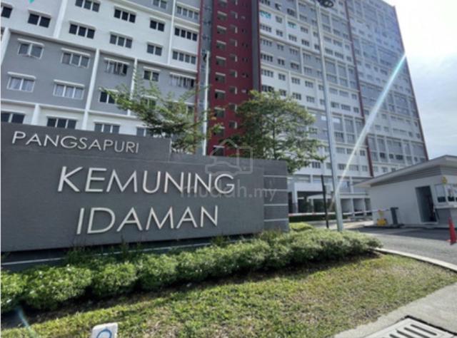 Apartment for Sale, 3 Bedroom, 900 sq.ft, Pangsapuri Kemuning Idaman ...
