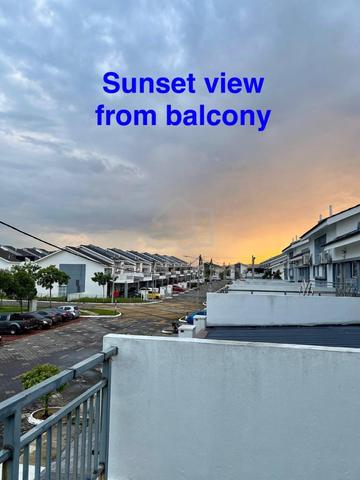 Townhouse for Rent, 3 Bedroom, 1308 sq.ft, Puncak Alam, Selangor | Mudah.my