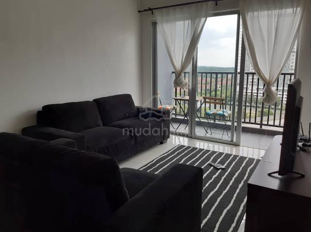 Service Residence for Rent, 3 Bedroom, 1048 sq.ft, BSP 21, Bandar ...