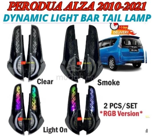 Perodua alza rgb led taillamp tail lamp light kkk - Car Accessories ...