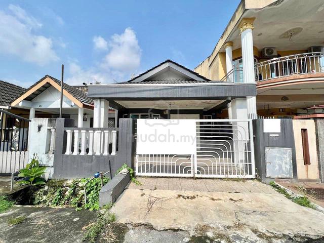 1-storey Terraced House for Sale, 3 Bedroom, 1400 sq.ft, Batu Caves ...