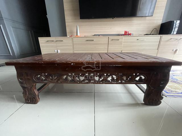 meja kayu jati - Furniture & Decoration for sale in Kepong, Kuala Lumpur