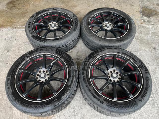Sport rim second 17 GTR sport siap tayar stream fb - Car Accessories ...