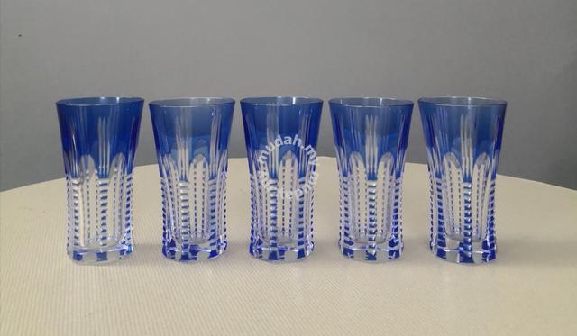 Blue crystal glass cup 5 - Home Appliances & Kitchen for sale in Hulu ...