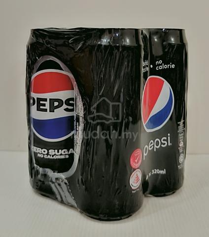 Tin Pepsi Zero Malaysia New Label Old Logo Wrapped - Hobby ...