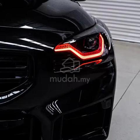BMW G87 M2 RGB Yellow Red DRL Module Lamp Bodykit - Car Accessories ...