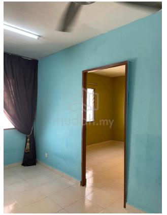 Apartment for Rent, 3 Bedroom, 750 sq.ft, Lestari Apartment, Petaling ...