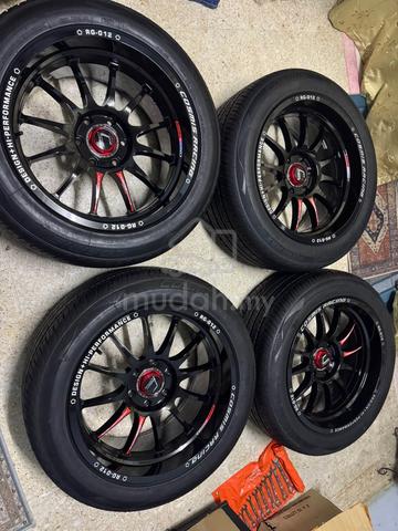 Rim Cosmis + Tyre - Car Accessories & Parts for sale in Kemaman, Terengganu