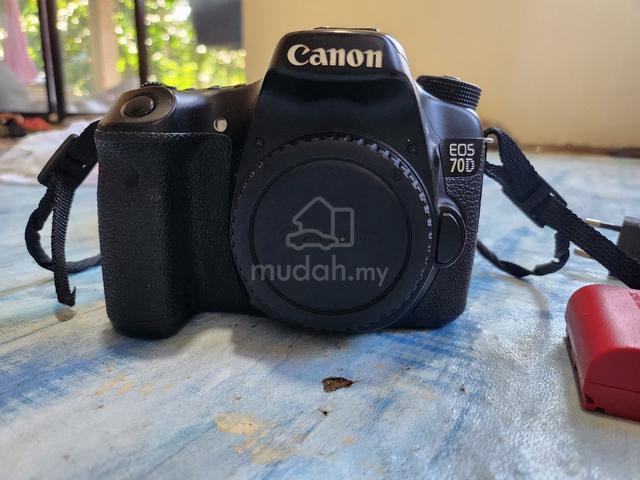 canon eos 70d - Cameras & Photography for sale in Pasir Mas, Kelantan