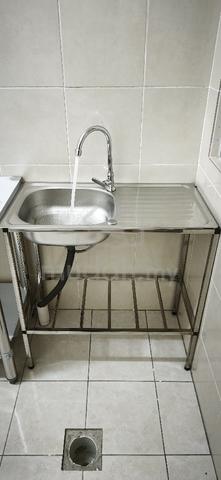 Stainless Steel Water Sink / Air Sinki Full Set - Home Appliances ...