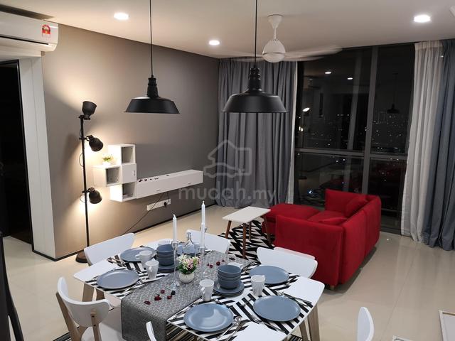 Condominium for Rent, 3 Bedroom, 1100 sq.ft, The Fennel Sentul East ...