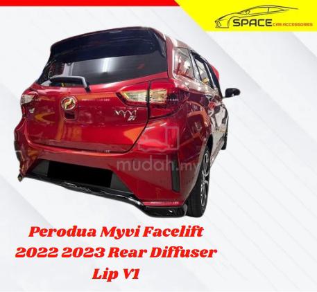 Perodua Myvi Facelift 2022 2023 Rear Diffuser Lip - Car Accessories ...