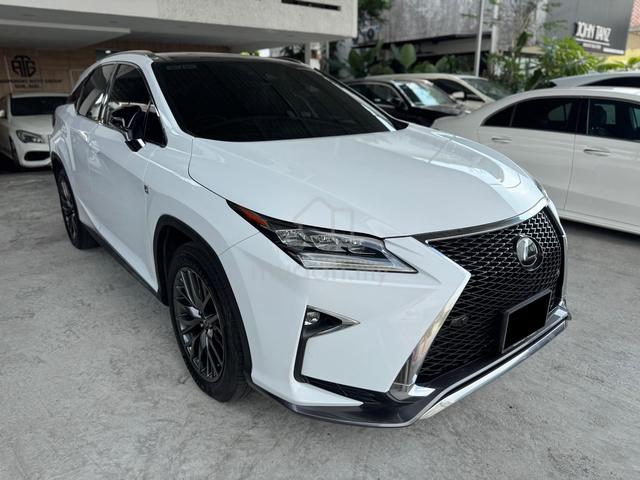 2017 Lexus RX200T 2.0 F SPORT (A) - Cars for sale in Johor Bahru, Johor