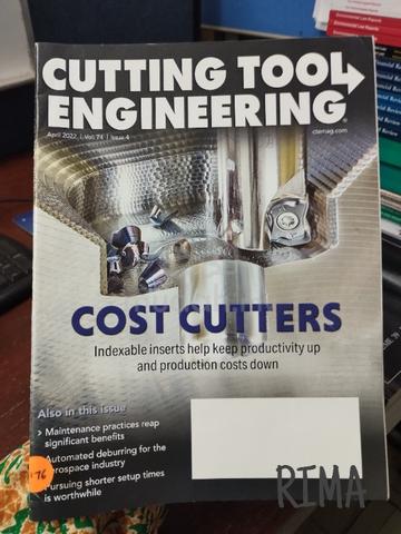 Cutting Tool Engineering 2022 - Music/Movies/Books/Magazines for sale ...