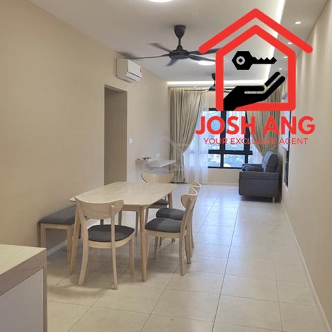 Condominium for Rent, 3 Bedroom, 864 sq.ft, Granito @ Permai, Tanjung ...