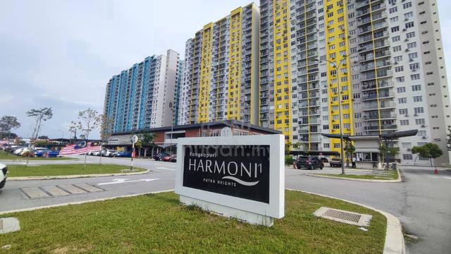 Apartment for Rent, 3 Bedroom, 800 sq.ft, Pangsapuri Harmoni 1 RSKU ...