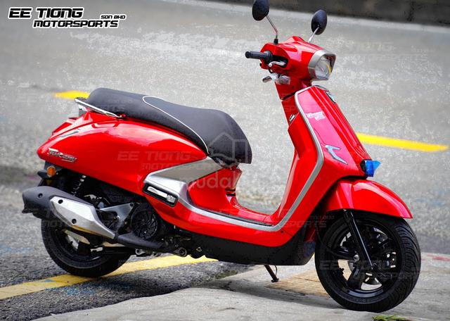 SYM TUSCANY 150 Merah Cash Back Skuter Baru OFFER - Motorcycles for ...
