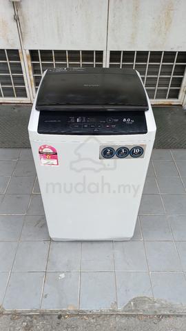 Sharp Fully Auto Washer mesin basuh 8kgs - Home Appliances & Kitchen ...