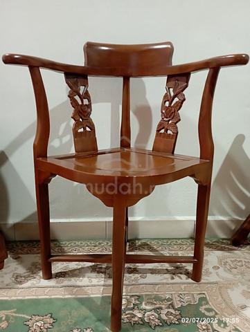 Kerusi kayu jati - Furniture & Decoration for sale in Ayer Keroh, Melaka