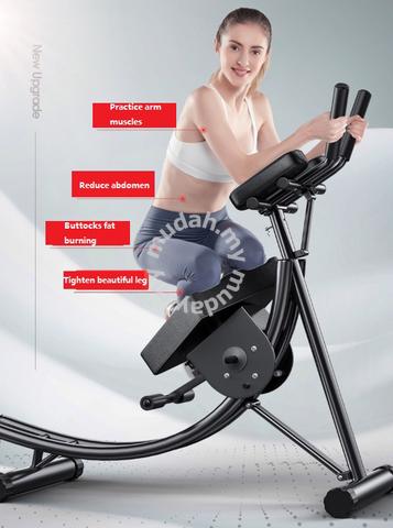 Sit Up Bike Bicycle Abs Abdominal Home Gym - Sports & Outdoors for sale ...