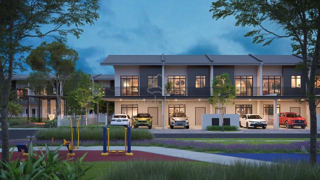 2-storey Terraced House for Sale, 4 Bedroom, 3136 sq.ft, Tuaran, Sabah ...