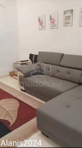 Service Residence for Rent, 3 Bedroom, 650 sq.ft, Alanis @ Warisan ...