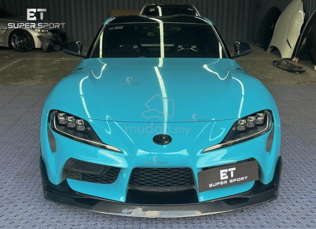 Supra A90 MK5 Front Lip Side Skirt Spoiler Carbon - Car Accessories ...