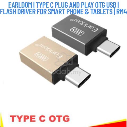 Earldom | Type C Plug and Play OTG USB - Computers & Accessories for ...
