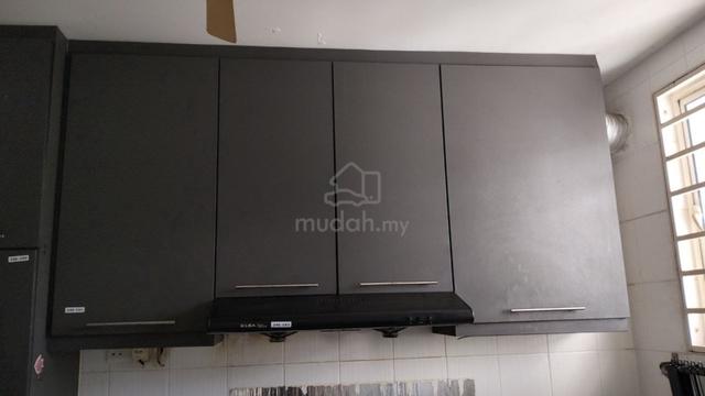 YA88J2 Almari Dapur Built In Kitchen Cabinet Top - Furniture ...