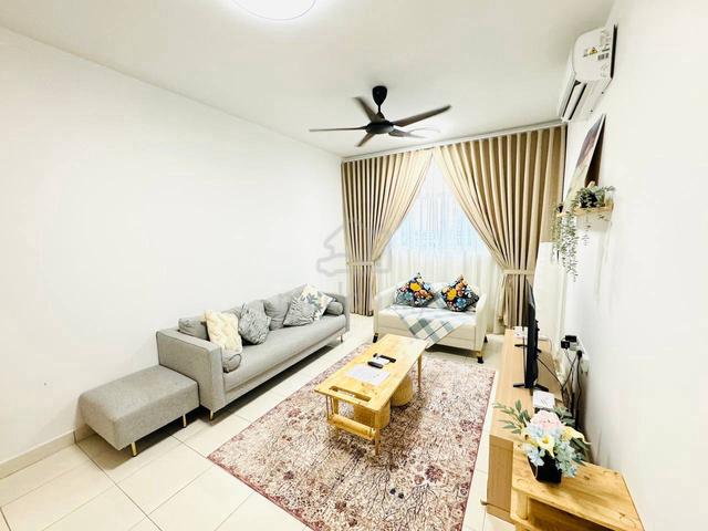 Service Residence for Rent, 2 Bedroom, 700 sq.ft, Alanis @ Warisan ...
