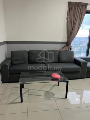 Service Residence for Rent, 3 Bedroom, 1380 sq.ft, Zeta Residence @ One ...